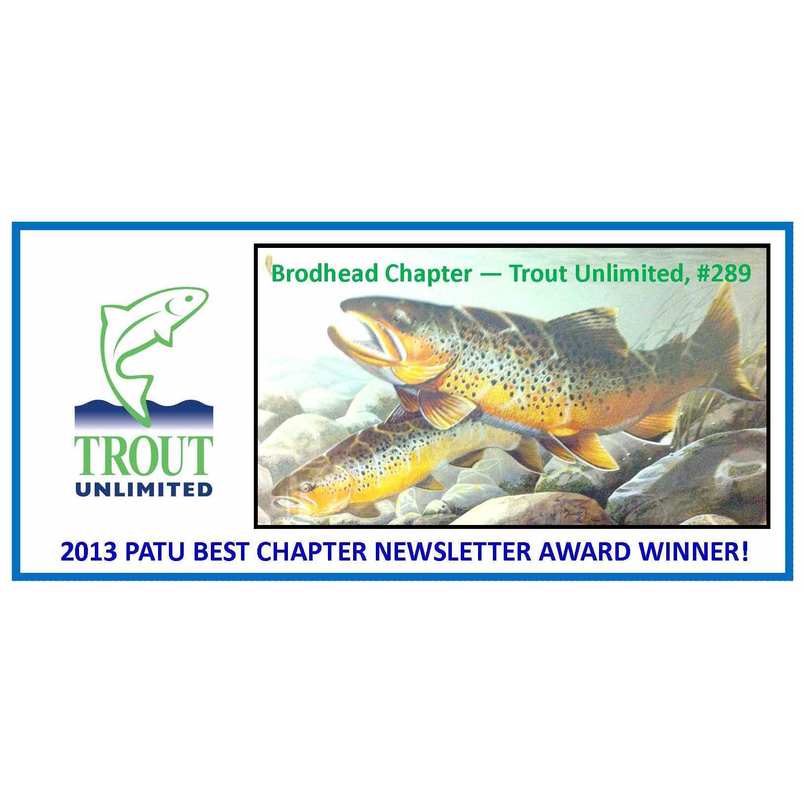 Brodhead TU - Chapter 289 of Trout Unlimited
